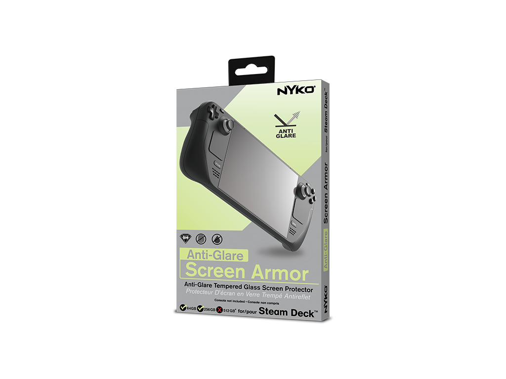 Anti-Glare Screen Armor™ for Steam Deck™ – Nyko Technologies