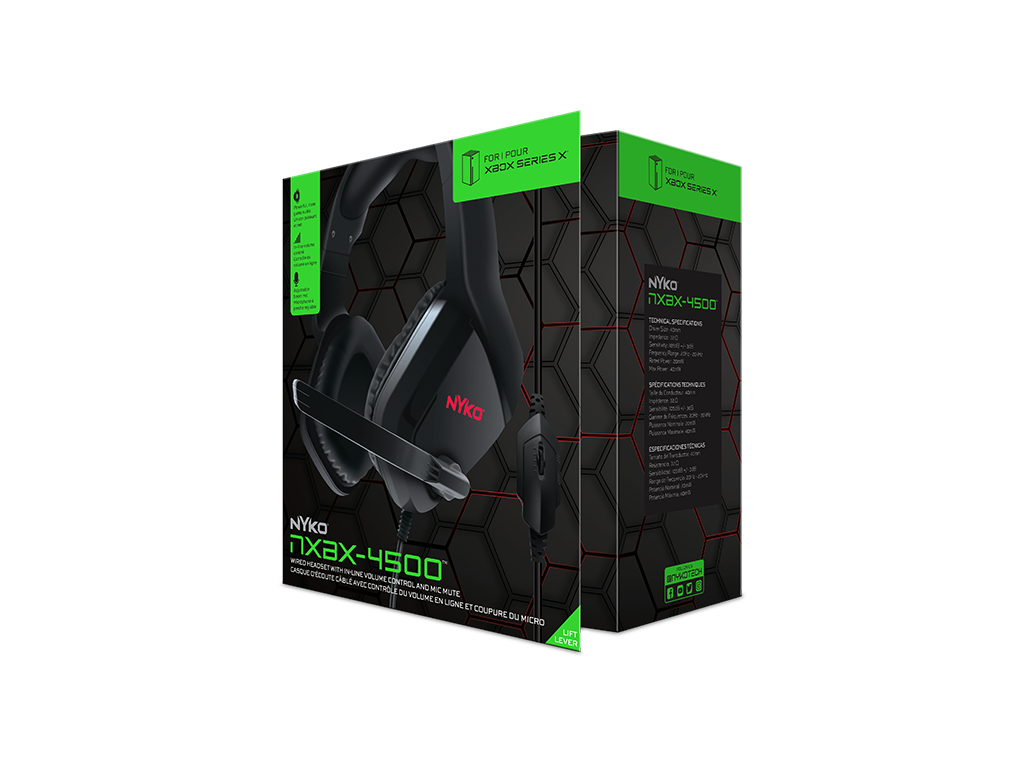 Nyko NXBX-4500 Headset for Xbox Series X|S™ - Built for your Ears ...